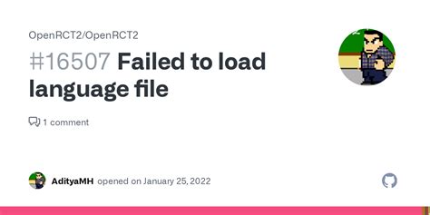 Failed To Load Language File · Issue 16507 · Openrct2openrct2 · Github