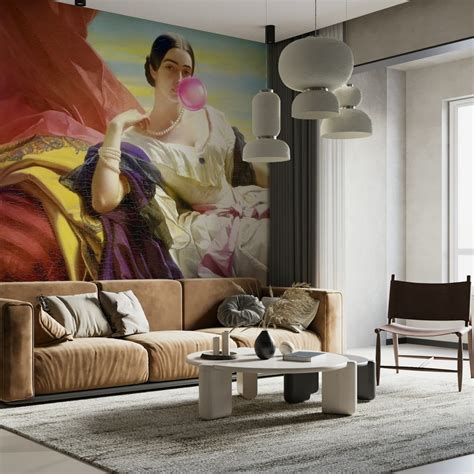 Bubble Gum Princess Wallpaper Happywall