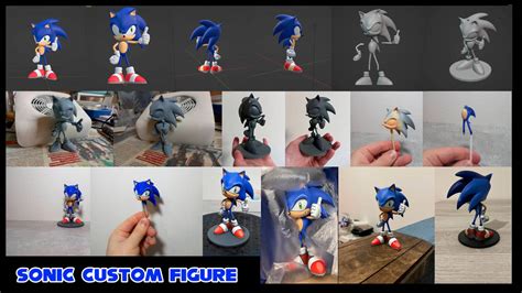 Sonic Custom Figure Process By Artsonx On Deviantart