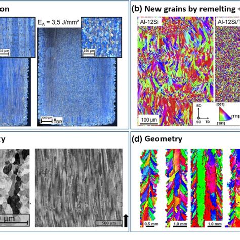 Experimental Observations With Respect To Microstructure Evolution A Download Scientific