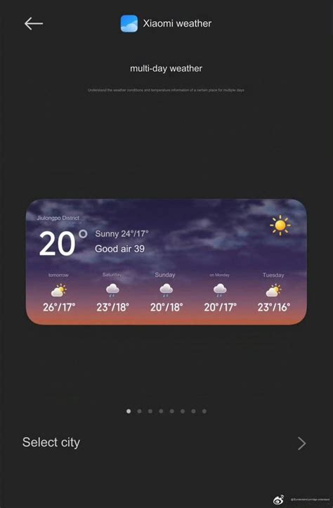 Hyperos 2 0 Beta New Weather And Calendar Widgets Xiaomitime