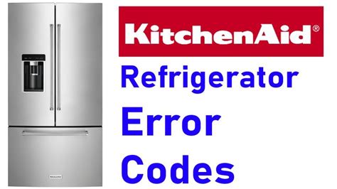 Kitchenaid Refrigerator Troubleshooting Guide