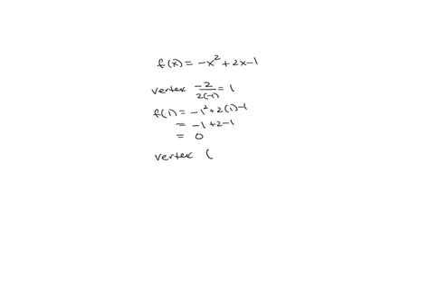 Sketch The Graph Of The Quadratic Function Select Update Graph To See