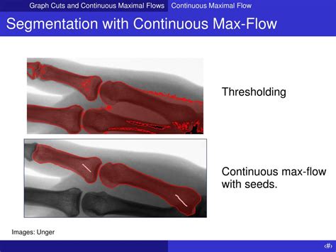 Ppt Comp Graph Cuts And Continuous Maximal Flows Powerpoint