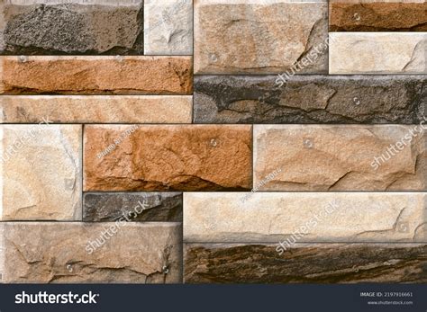 원활한 세라믹 벽 타일은 천연 석재 스톡 일러스트 2197916661 Shutterstock