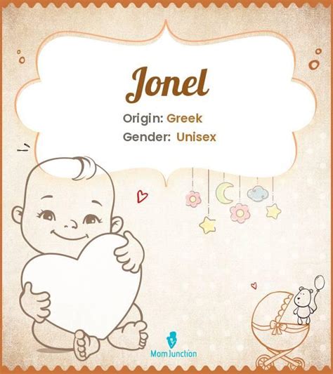 Jonel Name Meaning Origin History And Popularity Momjunction