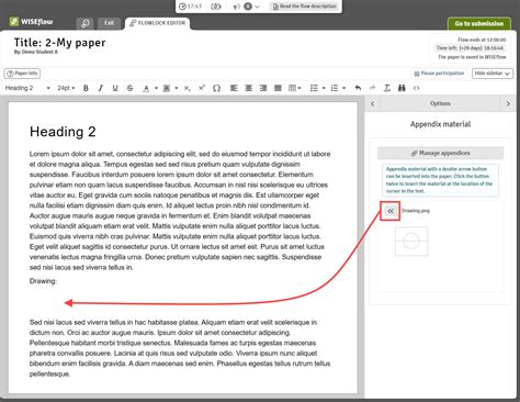 Using The Appendix Manager