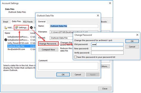 How To Remove Password From A Protected Pst File In Outlook