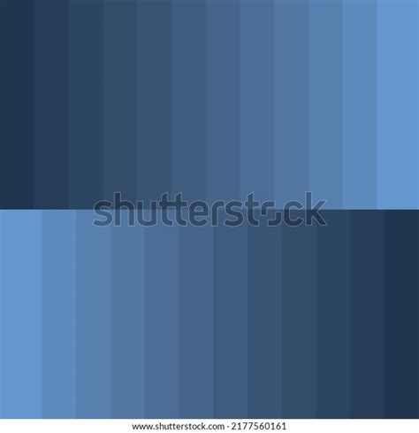 Blue Color Palette Vector Illustration Stock Vector Royalty Free