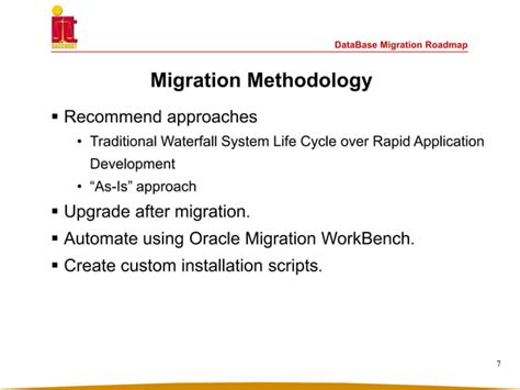 Presentation Sql Server To Oracle A Database Migration Roadmap Pdf