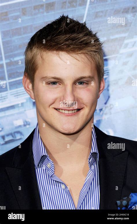 Alexander Ludwig During The Man On A Ledge Los Angeles Premiere Held