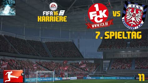 Let S Play FIFA 16 Trainer Karriere 011 FCK Vs FSV Frankfurt