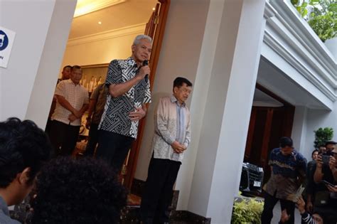 Tanggapan JK Soal Penilaian Ganjar Untuk Nilai Penegakan Hukum