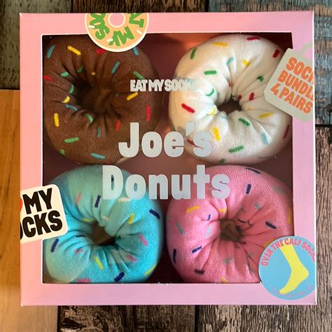Joes Donuts Socks Sunshine Boutique