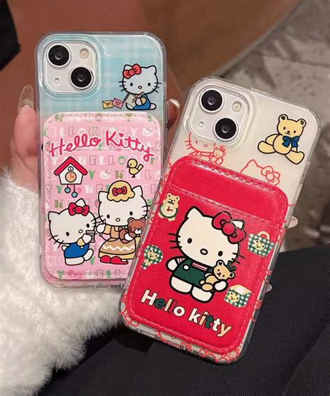 🚚일부 당일배송🚚 산리오 헬로 키티 카드 지갑 아이폰 케이스 카드케이스 에이블리