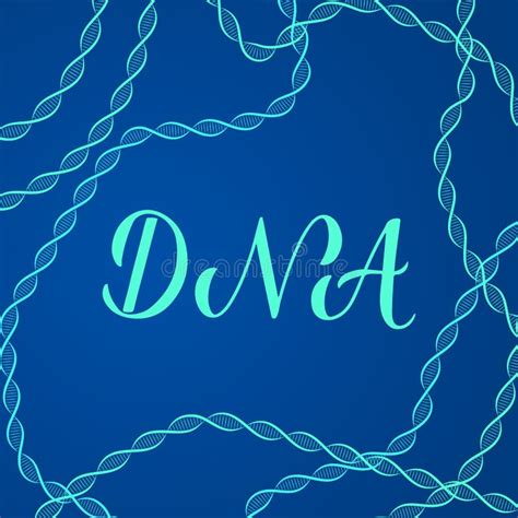 Illustratie Menselijk En Molecuul Dna Pictogram Vector Illustratie