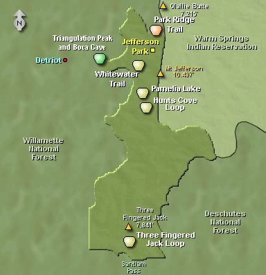 National Forest Jefferson National Forest Map
