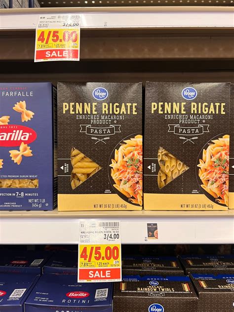 Kroger Pasta As Low As Free Kroger Krazy