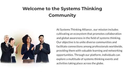 Systems Thinking Alliance Community