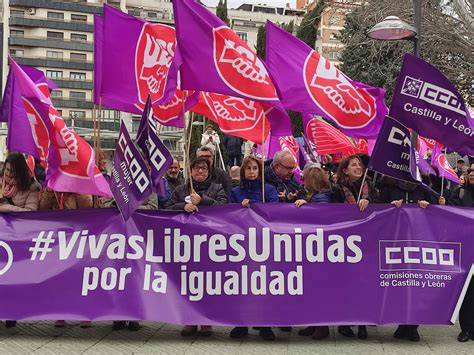 CCOO Y UGT Se Unen En Zamora En Un 8 M Muy Reivindicativo En La