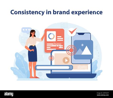 Brand Consistency Experience An Illustrative Representation Of