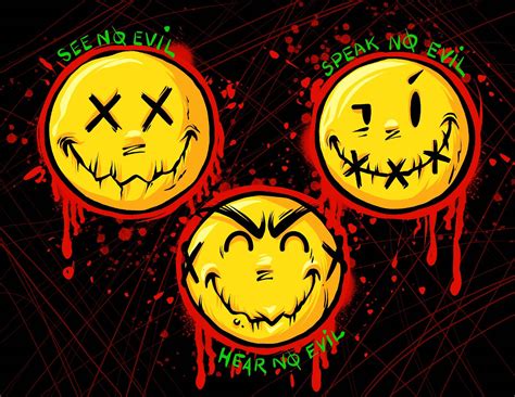 See Hear Speak No Evil By Artvandaleigh On Deviantart