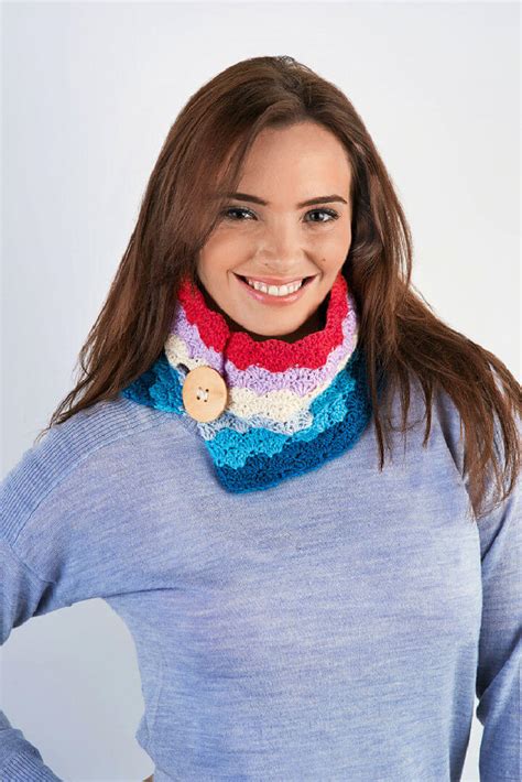 Crochet Neck Warmer Free Pattern Weave Crochet