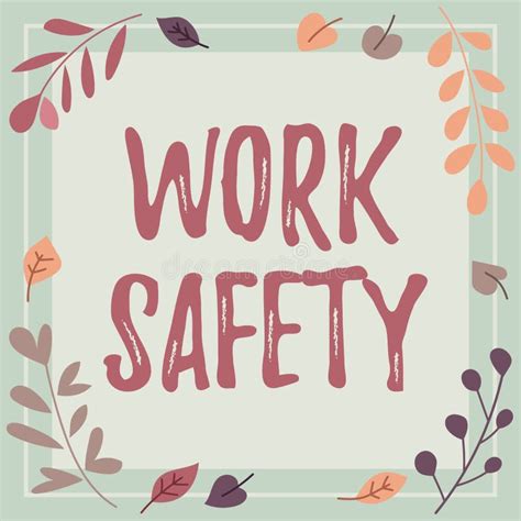 Conceptual Caption Work Safety Conceptual Photo Policies And Control