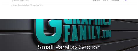 Placing A Parallax Section Between Specific Widgets Causes A Wrong