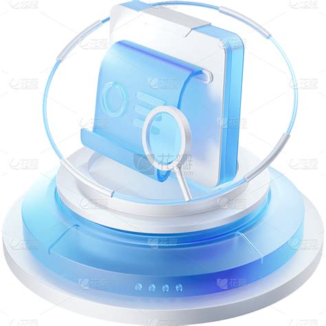 互联网商务企业科技微软风科技3d立体c4d组合元素