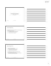 Lecture 8 Causal Arguments Pdf 8 17 22 Critical Thinking I Causal