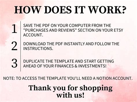 Notion Template Bundle Notion Template For Finance Etsy