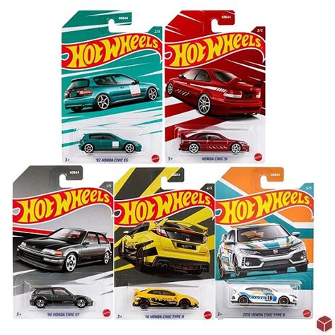 Honda Civic Anniversary Hot Wheels 2022 Series Treasure Box