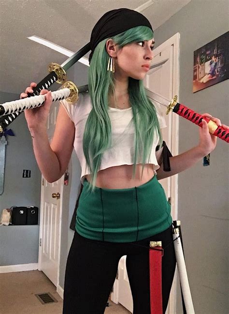Roronoa Pirate Hunter Zoro Genderbend Cosplay Imgur One Piece Kostüm One Piece Outfit One
