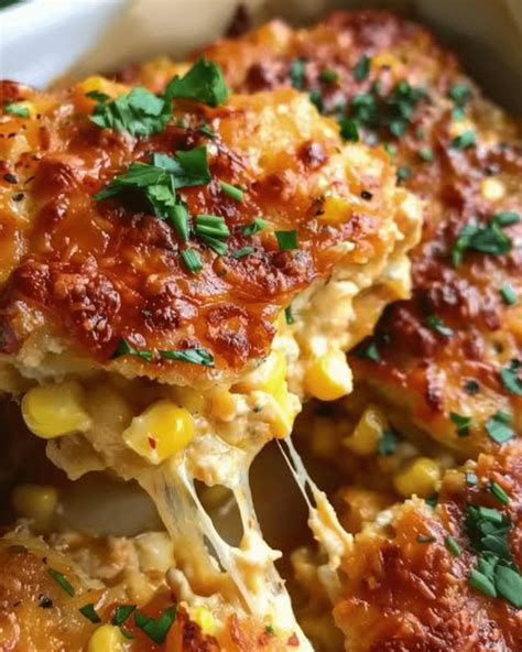 Street Corn Chicken Casserole