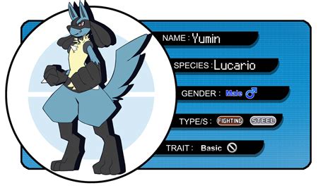 [sl] Yumin Lucario By Callmeporo On Deviantart
