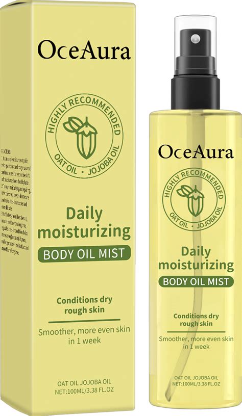 Moisturizing Body Oil Mist For Rough Skin
