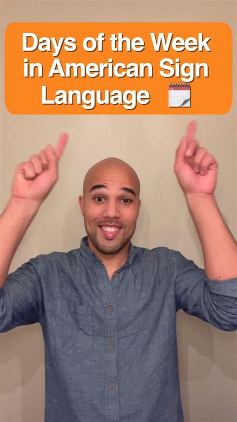 Asl Days Of The Week Printable Printable Calendars At A Glance