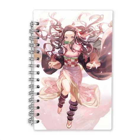 Libreta Demon Slayer Nezuko Pasta Dura Meses sin interés