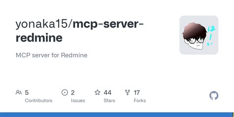 mcp server redmine readme md at main · yonaka15 mcp server redmine · github