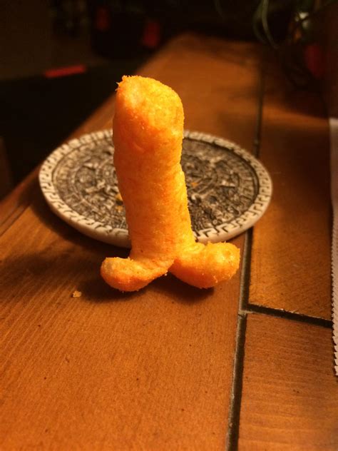 I Thought I Would Share My Penis Shaped Cheeto Imgur