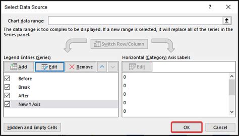 How To Break Axis Scale In Excel 3 Methods Exceldemy