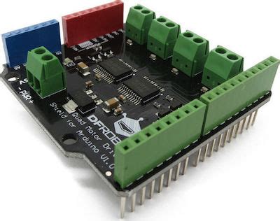 DFRobot Quad DC Motor Driver Shield για Arduino DRI0039 Skroutz gr