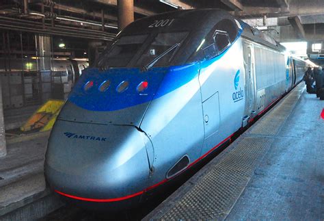 Amtrak Acela Express Business Class Washington D C New York