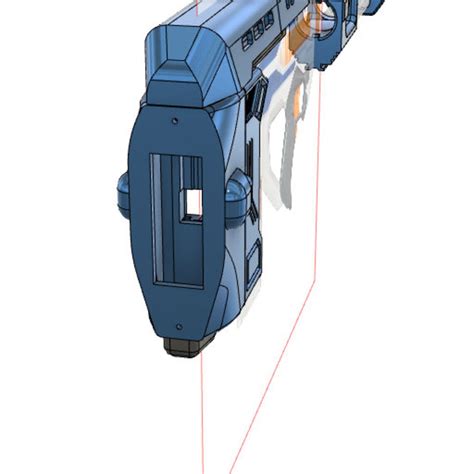 Nerf Rayven Rayvenfire Jackhammer Body Kit 14 Etsy