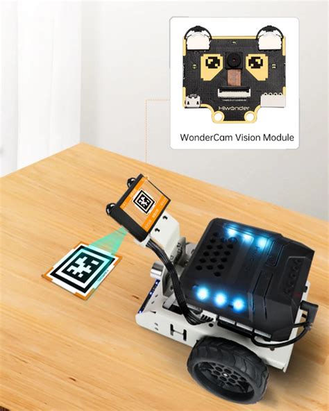 Hiwonder Ainova Intelligent Vision Robot Car Graphical Python Or Scratch Program Robokit