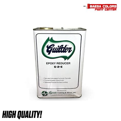 Guilder G 2 E Epoxy Reducer Baesa Colors Paint Center