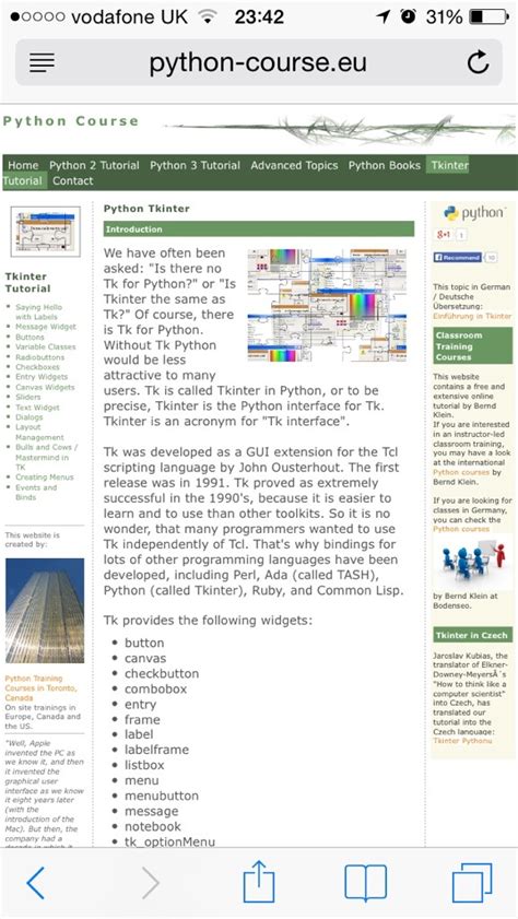 Gui In Python Mr Barnards Computing Blog