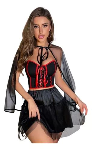 Disfraz Vampira Cosplay Anime Mujer Envió Gratis Cuotas sin interés