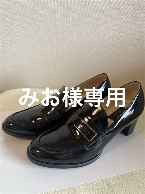 驚きの価格が実現！ Lanvin ヒールアップローファー 245cm Collection ローファー革靴